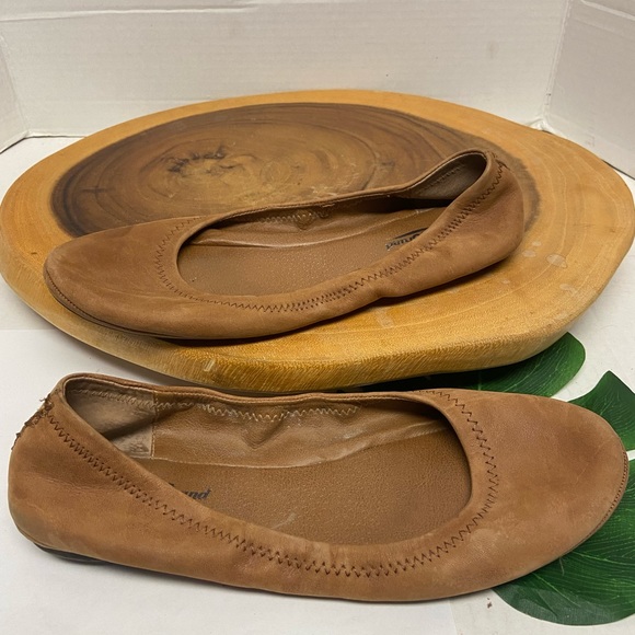 Lucky Brand | Shoes | Lucky Brand Soft Leather Emmie Ballet Flats ...